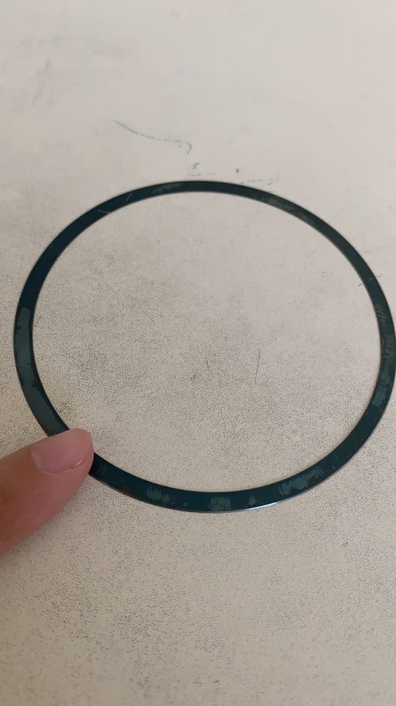 Ultra-thin Rotary Spacers 0.2mm thick slitting ring knife